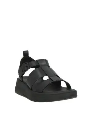 Fitflop Sandals Size Leather - Black