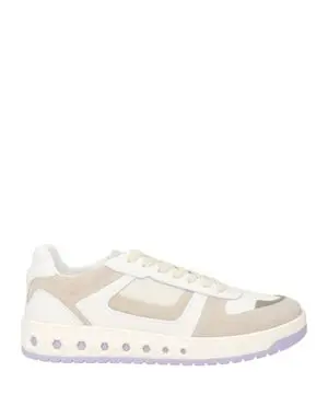 BORN OUTSIDE Sneakers Size Leather, Textile Fibers