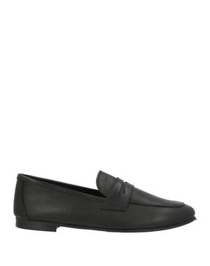DIVINE FOLLIE Loafers Size Leather - Black