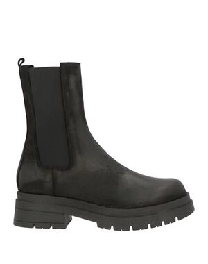 DIVINE FOLLIE Ankle Boots Size Leather - Black