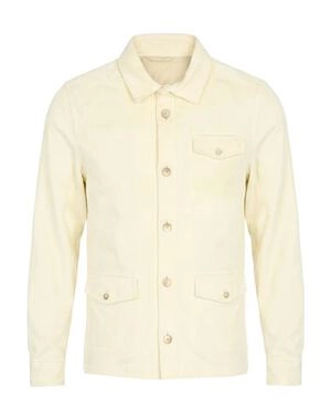 Herno Jacket Ivory Size Cotton, Cashmere, Elastane - White