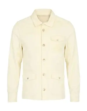 Herno Jacket Ivory Size Cotton, Cashmere, Elastane