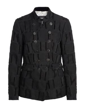 Emporio Armani Blazer Size Polyester, Viscose - Black