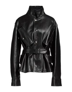 MAISON MARGIELA Jacket Size Cotton - Black