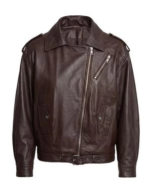 STREET LEATHERS Jacket Size Leather - Brown