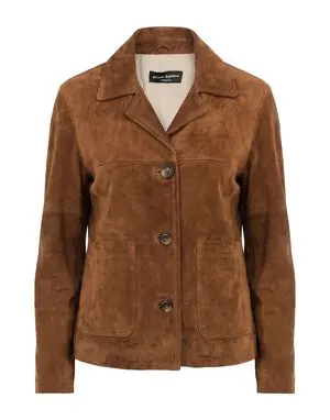 STREET LEATHERS Jacket Camel Size Leather