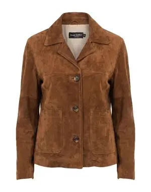STREET LEATHERS Jacket Camel Size Leather