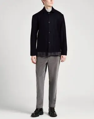 DRUMOHR Jacket Charcoal Size Virgin Wool - Blue