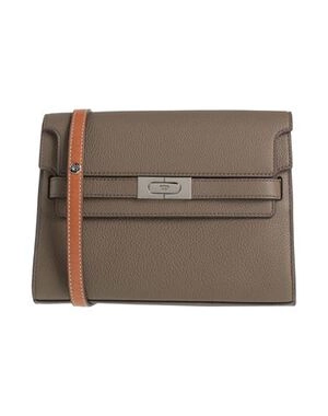 Tory Burch Cross-body Bag Taupe Leather - Grey