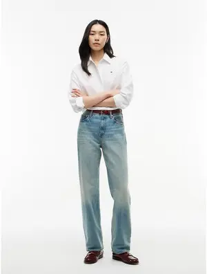 Tommy Hilfiger High-rise Straight Jean - Rio