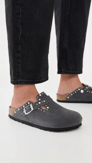 BIRKENSTOCK Boston Rivets Tonal Clogs
