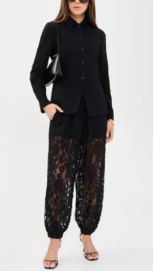 WAYF Rebecca Lace Balloon Pants