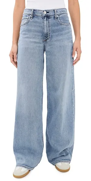 Rag & Bone Featherweight Sofie Full Wide Leg Jeans - Margo