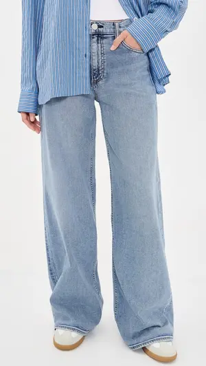 Rag & Bone Featherweight Sofie Full Wide Leg Jeans