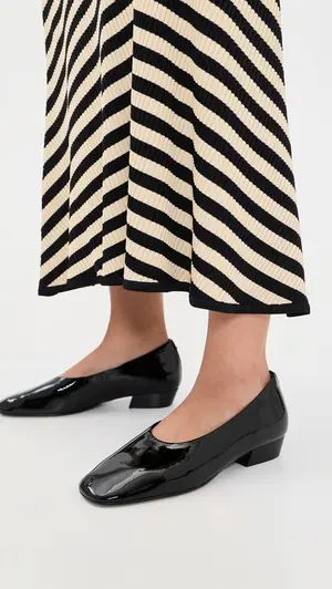 Rag & Bone Poppi Leather Ballet Heels