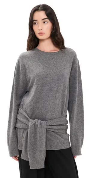 Source Unknown Tio Extra Shawl Sweater - Grey