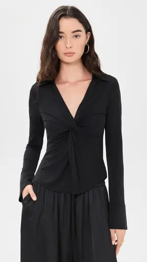 Cinq À Sept Matte Jersey Mckenna Top