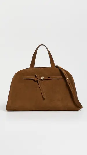 Tory Burch Romy Suede Bauletto Bag