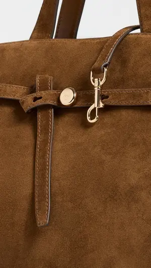 Tory Burch Romy Suede Bauletto Bag