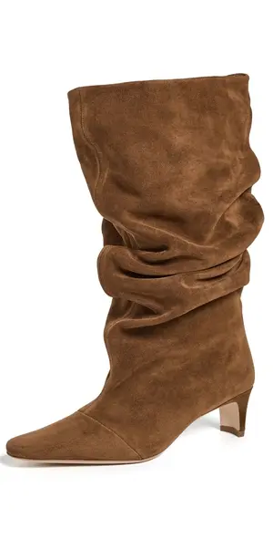 Staud Wally Slouch Boots - Cigar