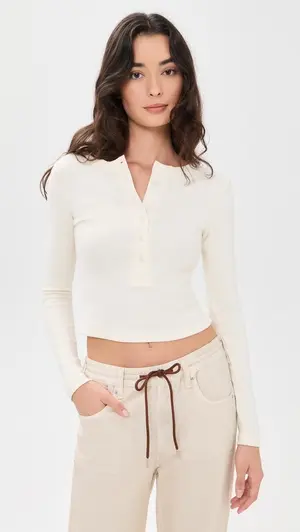 Z Supply All In Henley Top