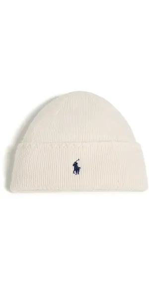 Polo Ralph Lauren Pony Beanie - Cream