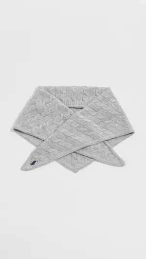 Polo Ralph Lauren Cable Triangle Scarf