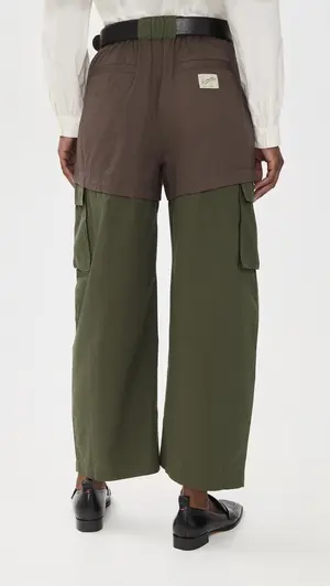 Sea Tristan Solid Color Block Pants