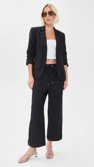 Cinq À Sept Tumbled Woven Khloe Blazer