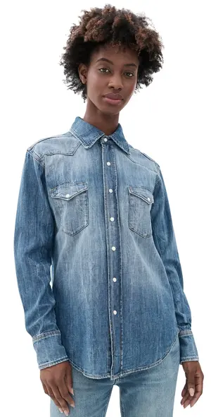 Eterne Ellis Shirt - Medium Indigo