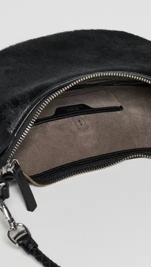 Polo Ralph Lauren Id Mini Haircalf Shoulder Bag