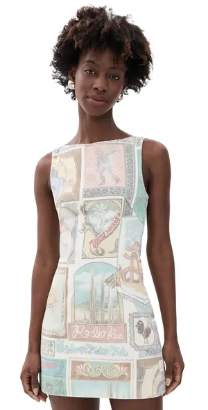 ALEMAIS Andie Denim Mini Dress