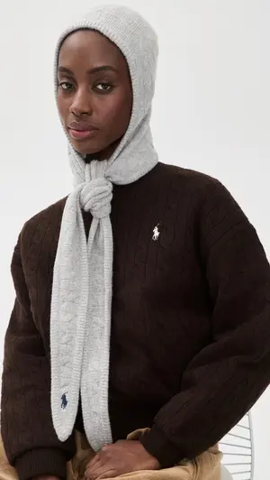 Polo Ralph Lauren Cable Hoodie Wrap