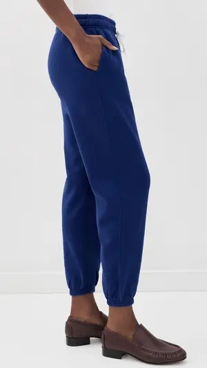Polo Ralph Lauren Fleece Knit Ankle Joggers - Fall Royal