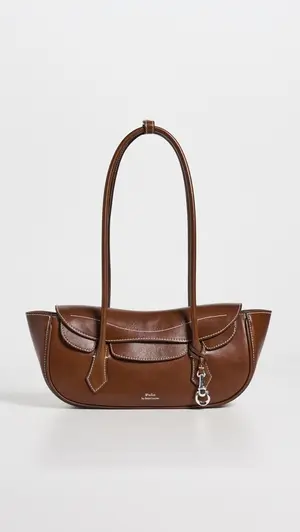 Polo Ralph Lauren Shiny Tumbled Blaze Shoulder Bag