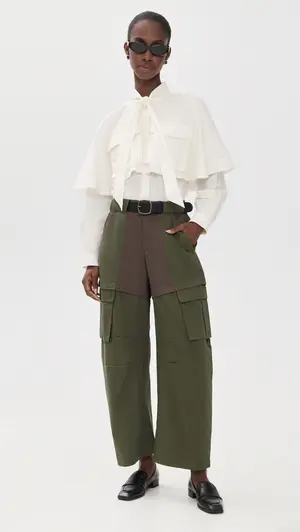 Sea Tristan Solid Cape Top