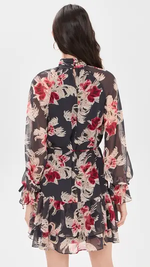 Cinq À Sept Wilted Poppy Sylviane Dress