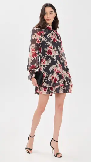 Cinq À Sept Wilted Poppy Sylviane Dress