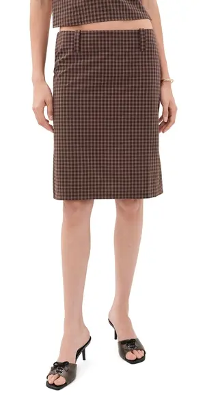 Lioness Play On Midi Skirt