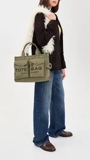 Marc Jacobs The Medium Cargo Canvas Tote Bag