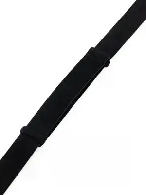 Ba&sh Bibi Moon-clasp Suede Belt