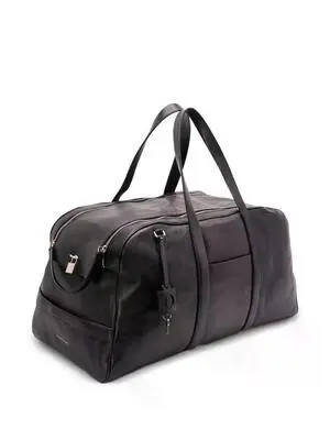 Orciani Leather Lagoon Holdall Bag
