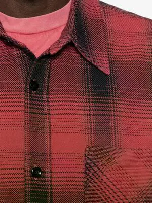 Our Legacy Ranch Check-pattern Shirt - Red