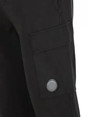 C.P. COMPANY Diagonal Raised Fleece Lens Sweatpants
