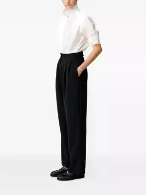 Claudie Pierlot Tailored Straight Wide Trousers