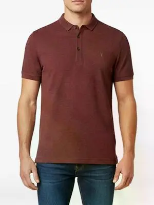 ALLSAINTS Ramskull Polo Shirt - Red