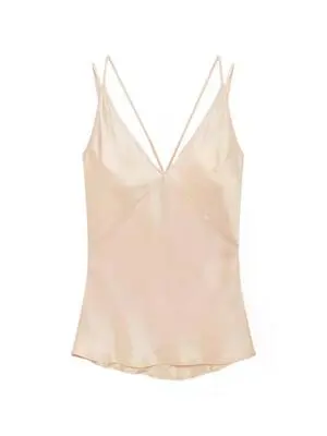 ANINE BING Blanca Silk Camisole