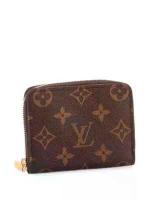 LOUIS VUITTON Zippy Coin Purse Monogram Canvas Pouch