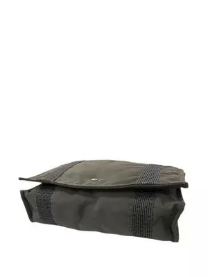 Hermès 1990-2010 Canvas Herline Messenger Crossbody Bag