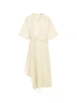 Ba&sh Wila Asymmetric Midi Dress
